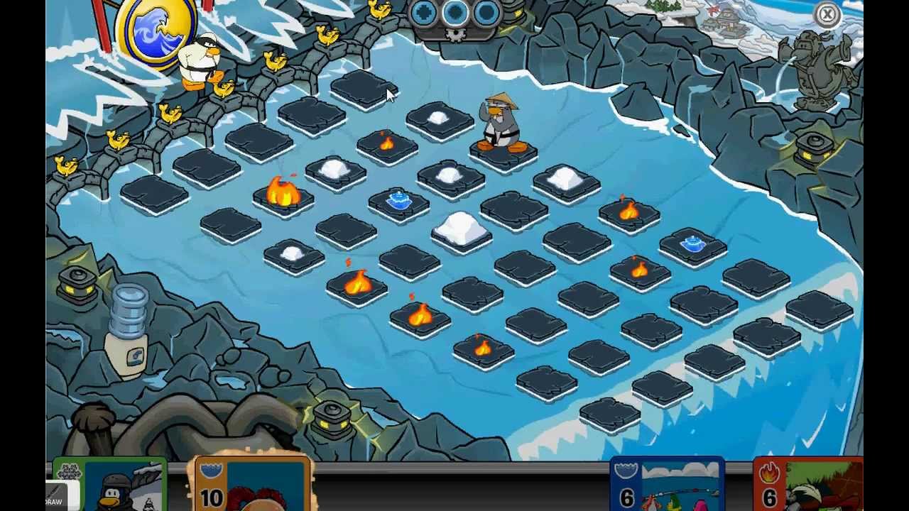 How to play Card Jitsu Water and Defeat Water Sensei - YouTube
