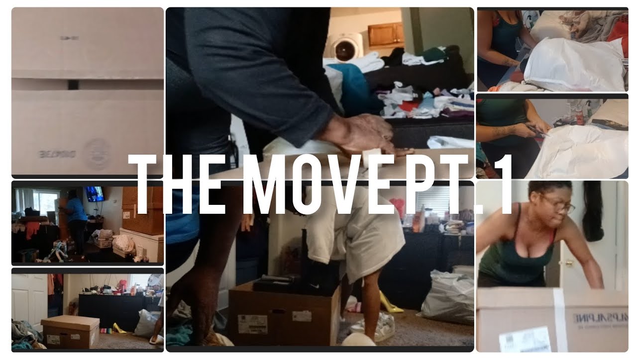 The Move pt.1 | #pageforyou #movingvlog #packing #movingtips - YouTube