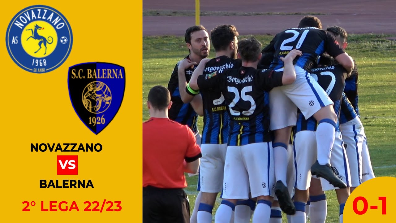 Novazzano VS Balerna (2° Lega 22/23) By Alessandro Porro - YouTube