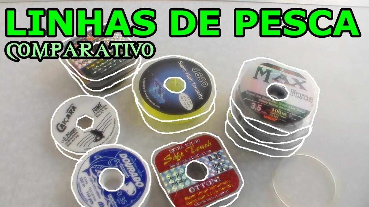 Linhas de pesca diferenças entre nacionais e importadas [PESCAS & DICAS ...