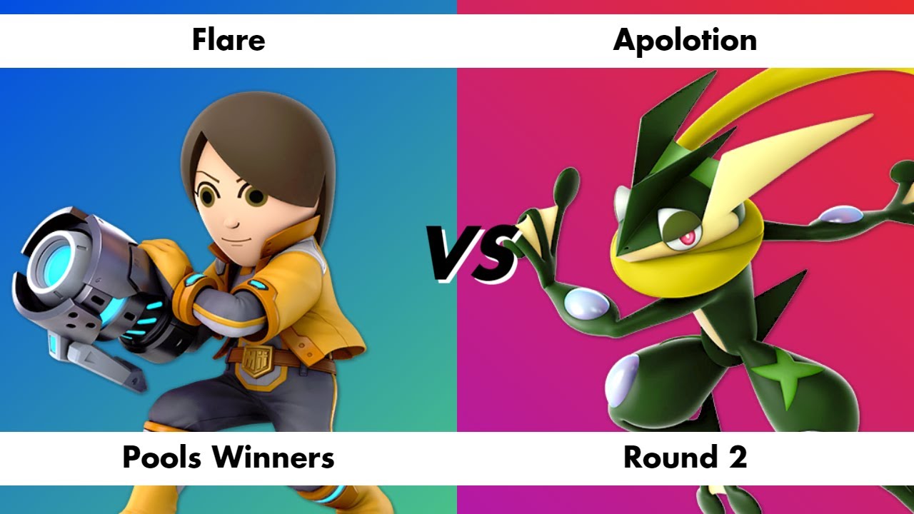 No Caps 66 Pools Winners Round 2 - Flare (Mii Gunner, Mii Swordfighter ...