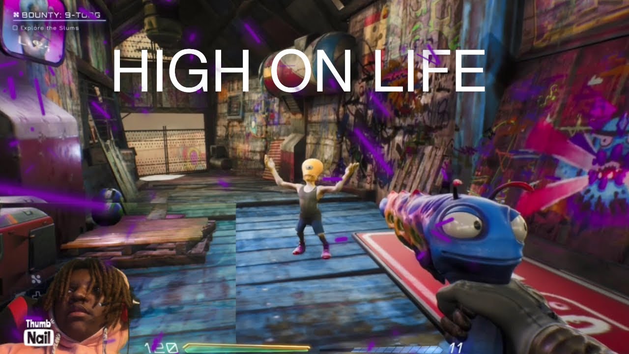 High on life game(my first look at it ) - YouTube