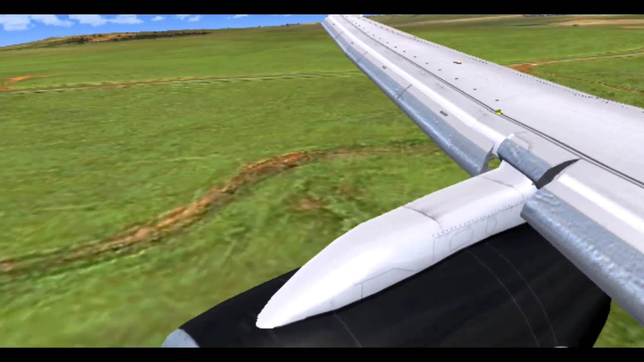 FSX Boeing 757 F SF Airlines Landing At Lanai Airport. - YouTube