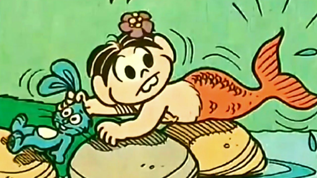 Mônica A Pequena Sereia 🧜 - YouTube