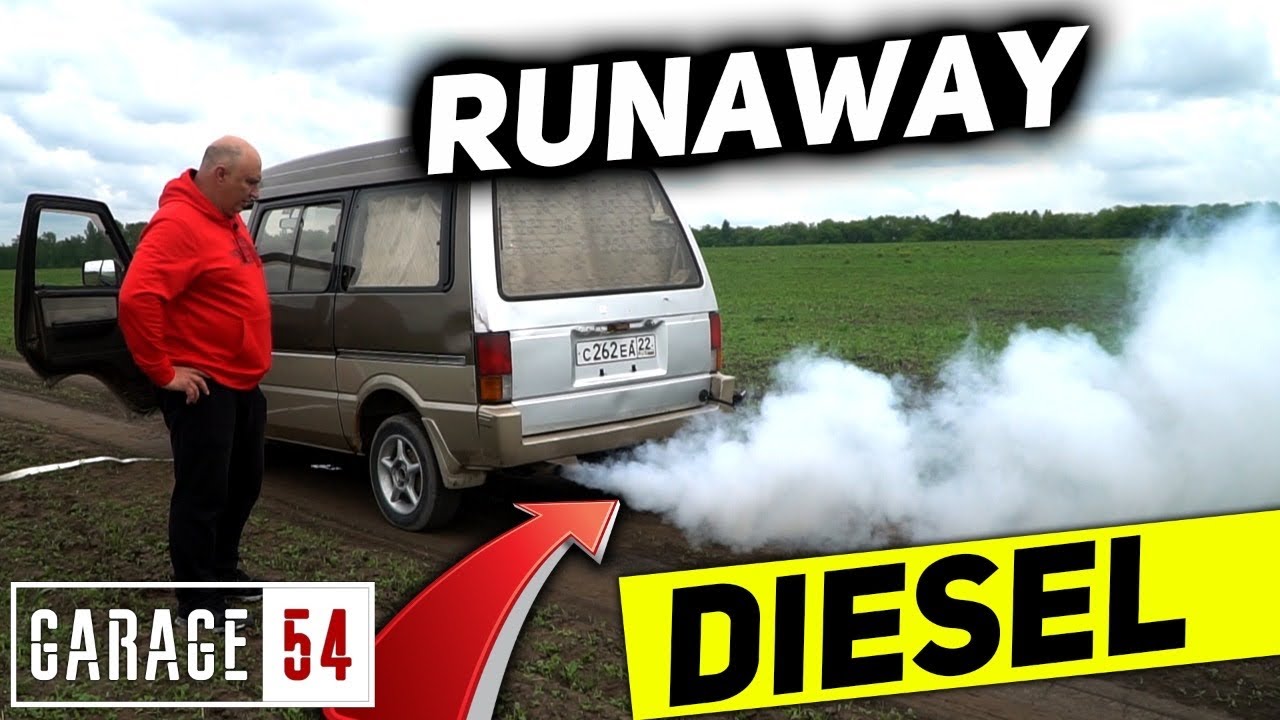 Runaway diesel - YouTube