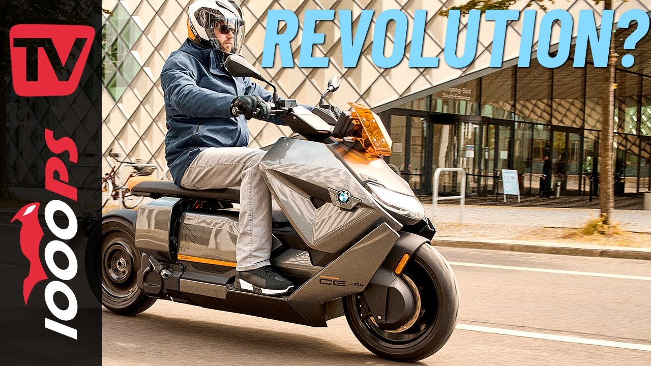 Video: Der Elektroroller für die Zukunft? BMW CE 04 Elektroroller 2021