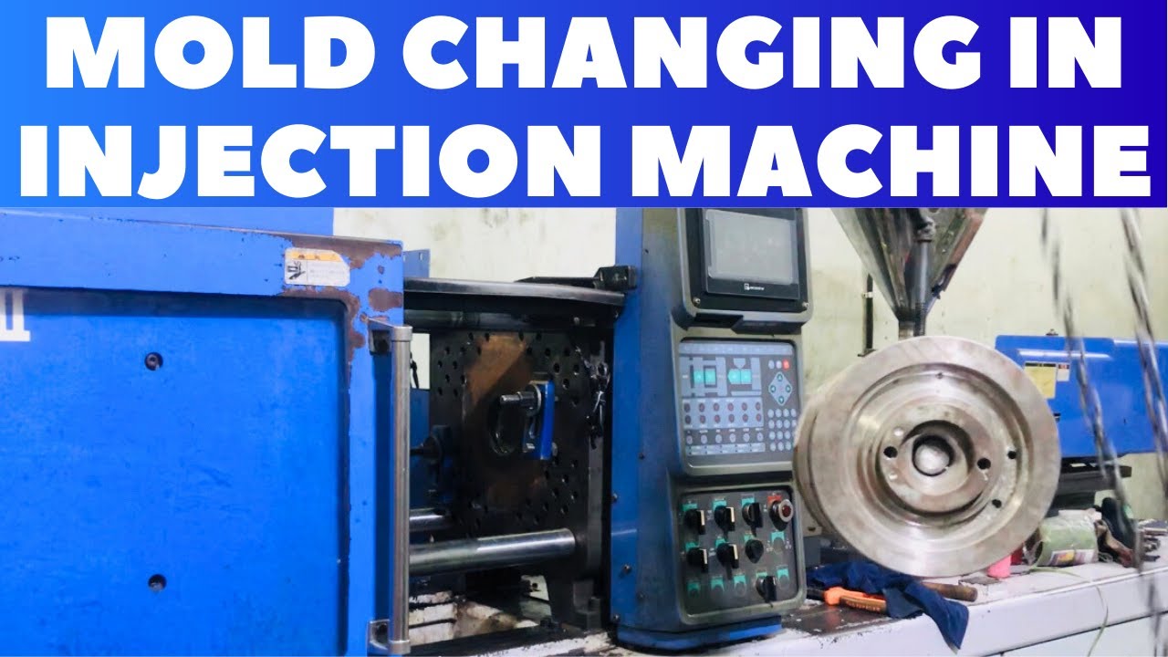 How To Fix Mold In Injection Molding Machine || Complete Process - YouTube