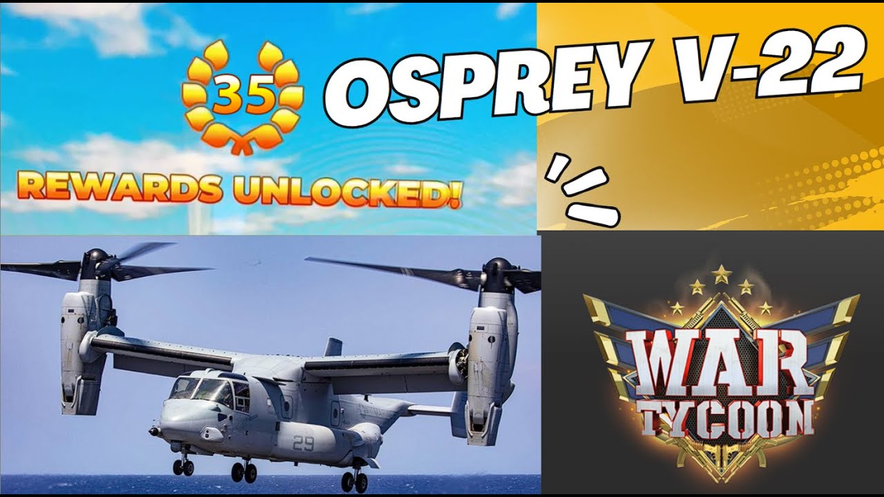 I Got the V22-Osprey - ROBLOX WarTycoon - YouTube