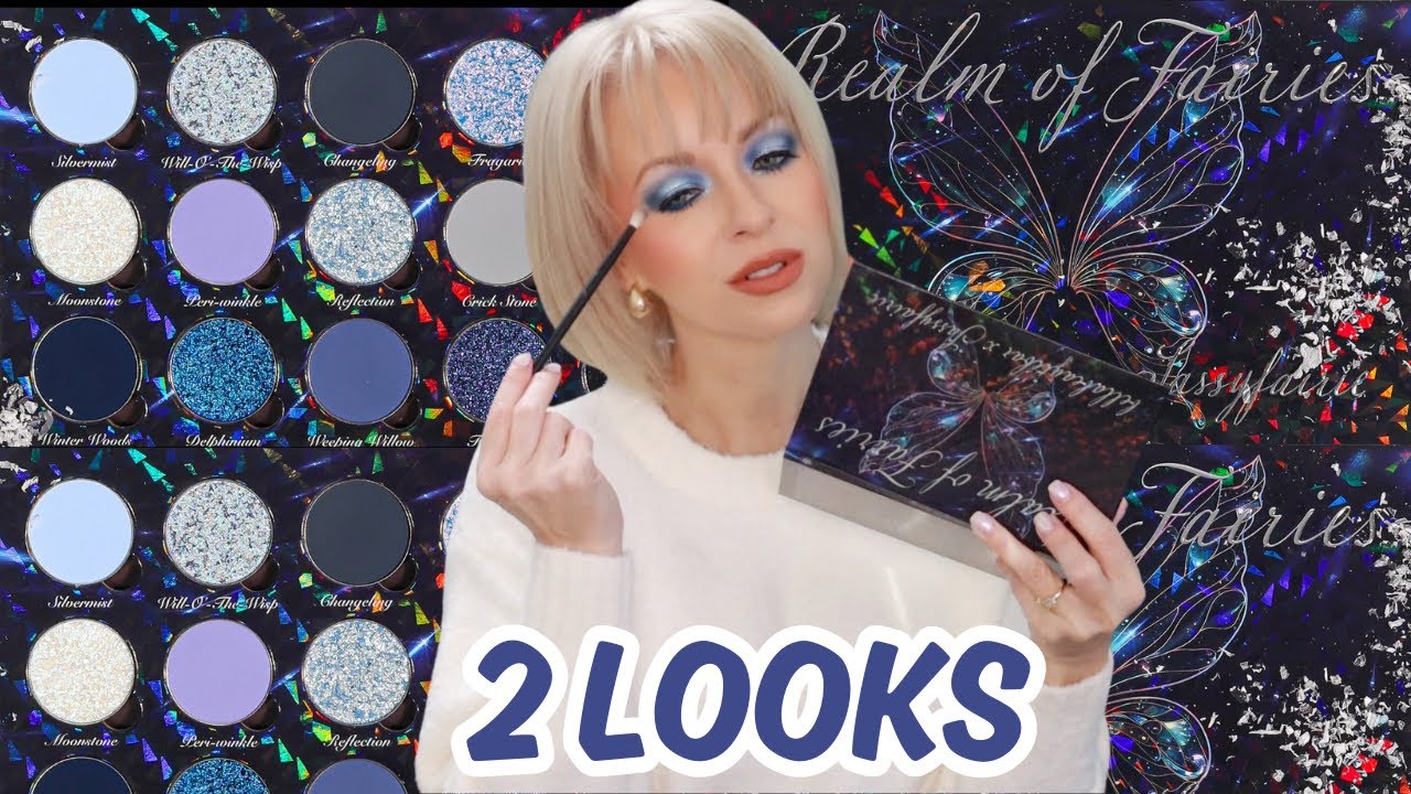 Testing NEW Bella Beaute Bar REALM OF FAIRIES PALETTE | 2 LOOKS ...