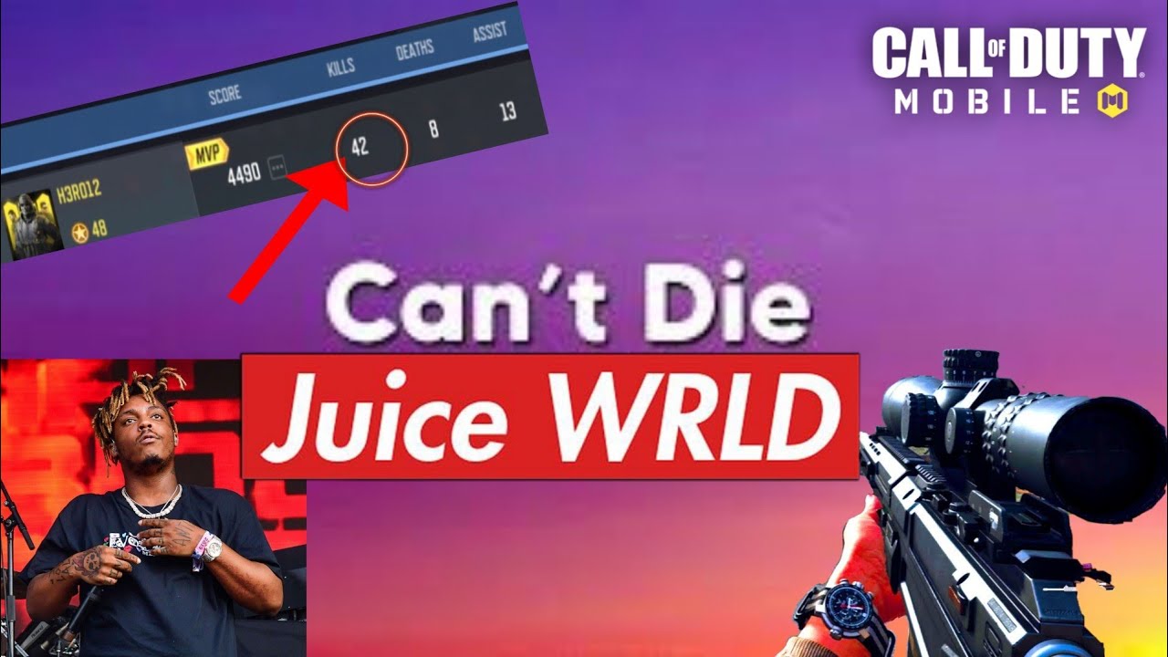 Juice WRLD - Can't Die | COD Mobile Sniper Montage - YouTube