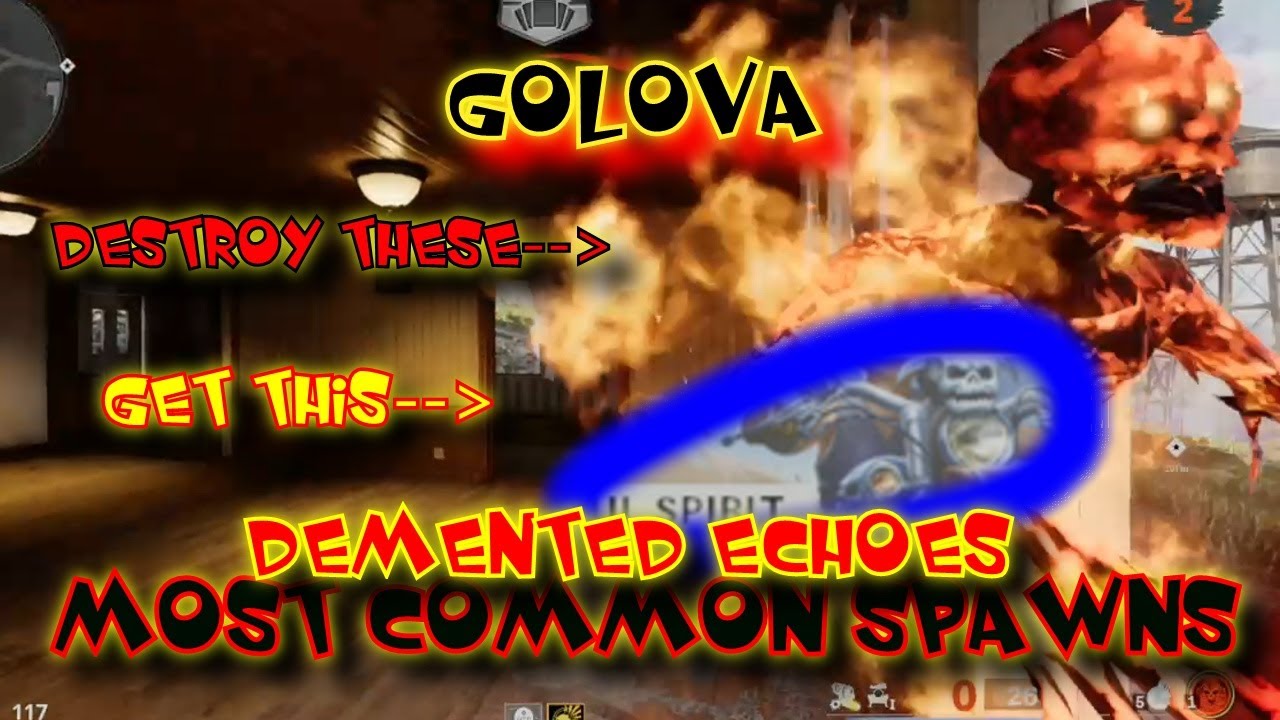 GOLOVA SEASON 4 DEMENTED ECHOES MOST COMMON SPAWNS ROUNDS 2-5 OUTBREAK ...