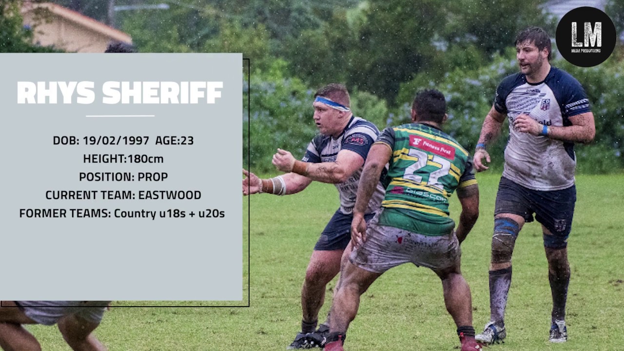 Rhys Sheriff Rugby Highlights 2019/20 - YouTube