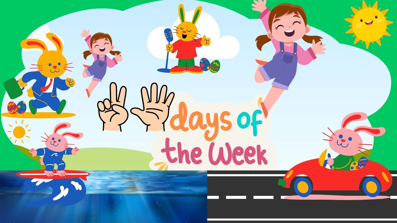Lesson 5: Seven Days of a Week Fun Song! - YouTube