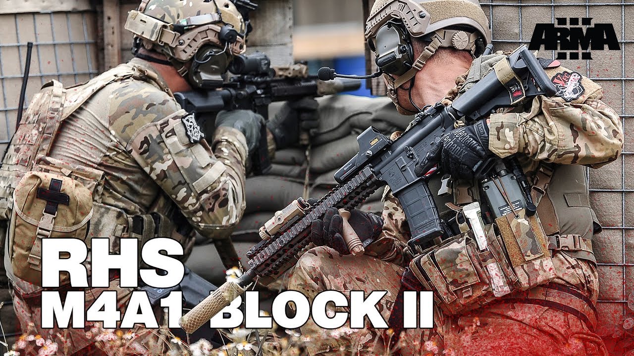 ARMA 3 RHS KOTH: M4A1 Block II - Meet the AR of choice for RHS - YouTube