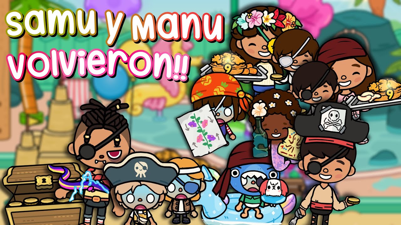 SAMU Y MANU REGRESARON!!🏴‍☠️💗LOS GEMELOS SAMU Y MANU|TOCA CAM!| - YouTube