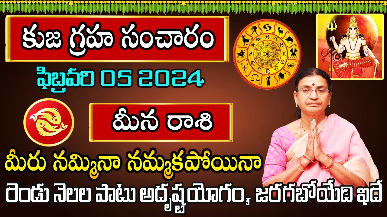 Kuja Transit Effect On Meena Rashi | Meena Rasi February Month 2024 ...