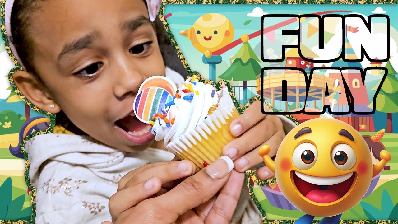 My Fun-Filled Day: Bathing, Drawing, Eating Sweets, and Playing at the ...