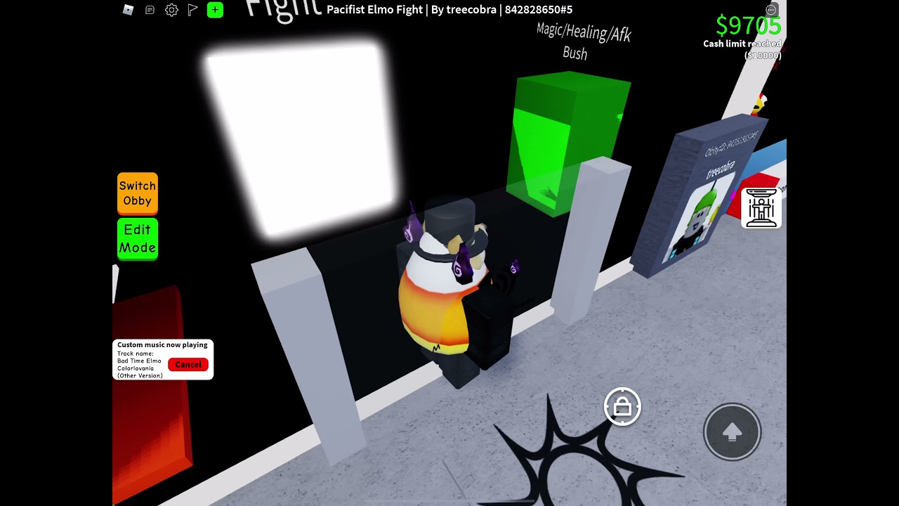 Pacifist elmo fight (roblox obby creator) - YouTube