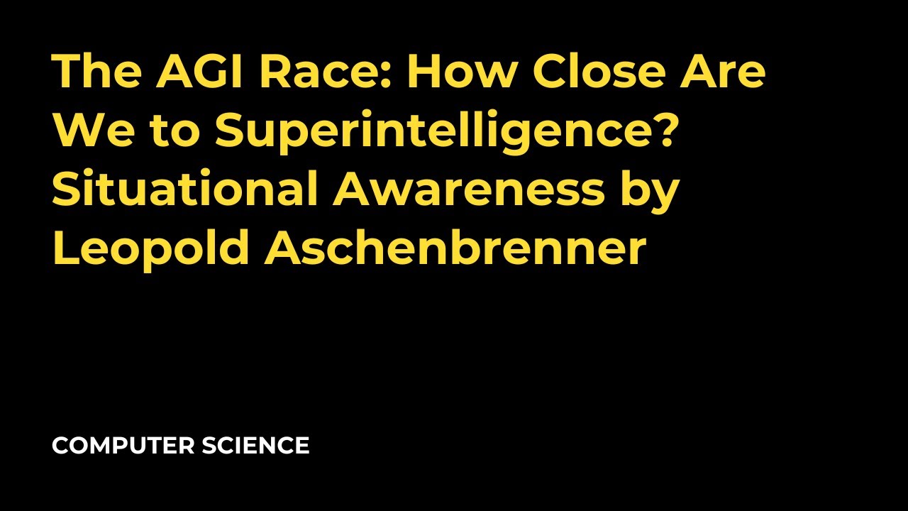 The AGI Race: How Close Are We to Superintelligence? Situational ...