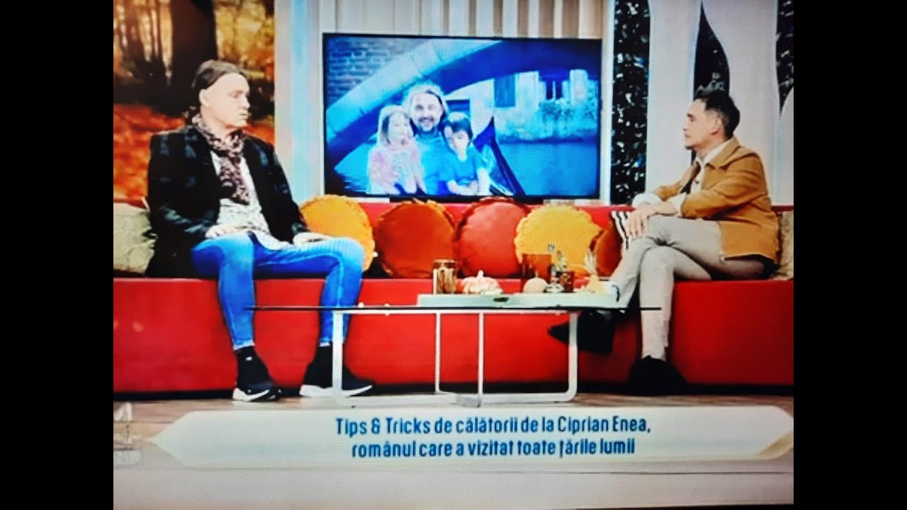 Ciprian Enea, Primul roman care a vizitat toate tarile lumii, la Neata ...