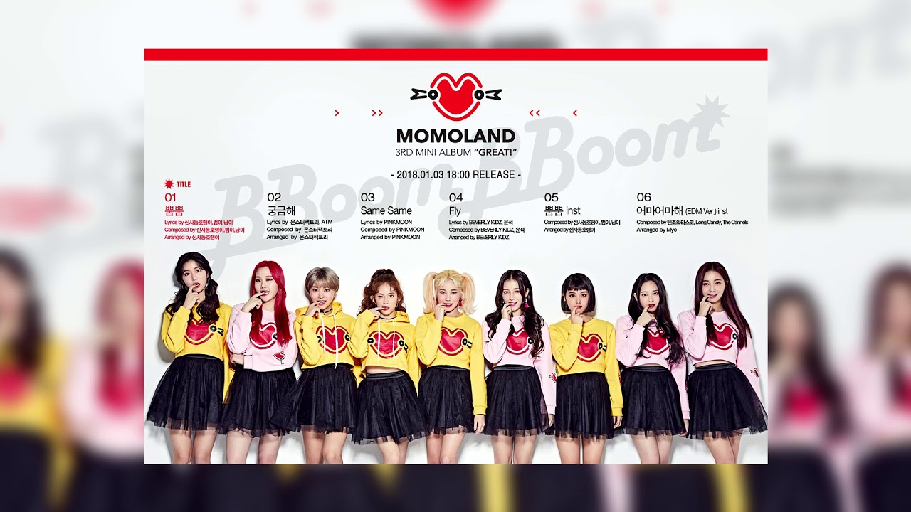 Momoland 모모랜드 Bboom Bboom 뿜뿜 1 Hour Loop 1시간 Youtube