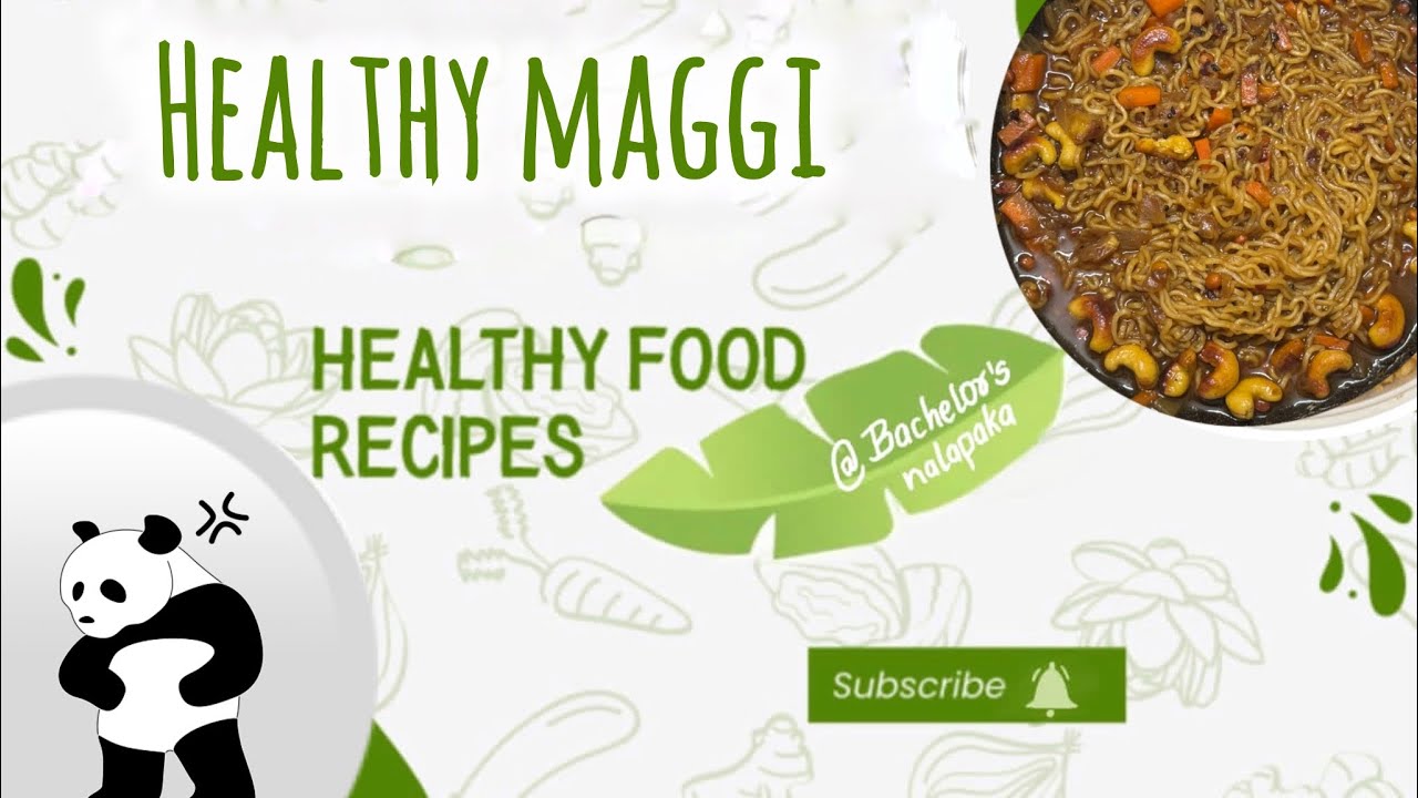 How to prepare healthy maggi #healthyfood #protein #shortvideo - YouTube