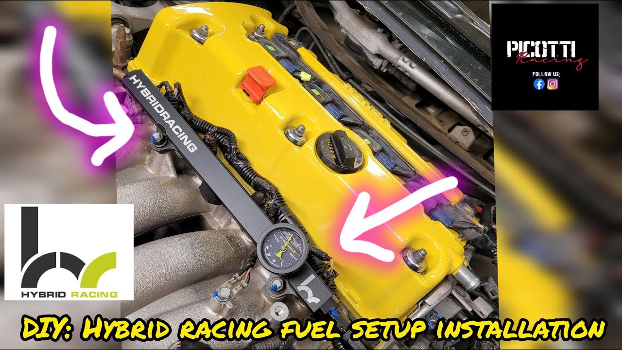 DIY: Hybrid racing fuel system installation on our 2015 civic - YouTube