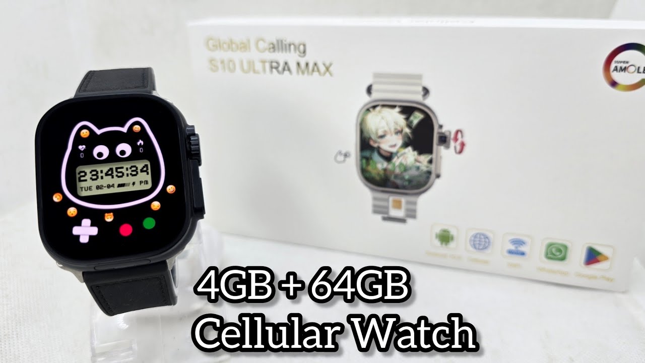 S10 Ultra Max Cellular Smartwatch | Best 5g Android Smartwatch With ...