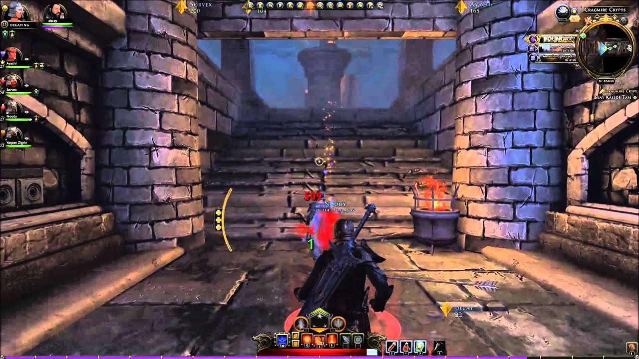Neverwinter - Cragmire Crypts as a Healer - YouTube