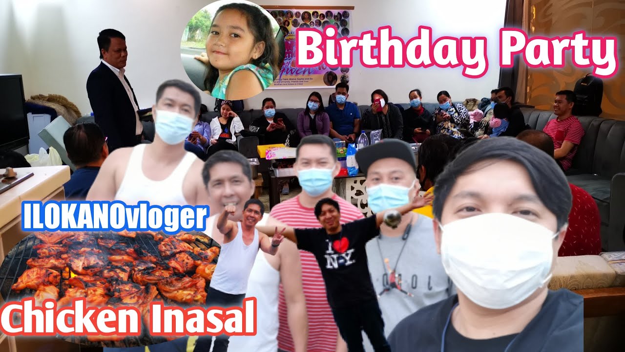 Inihaw na Chicken Mang Inasal at birthday Party ni (M. GWEN D. | Adz ...