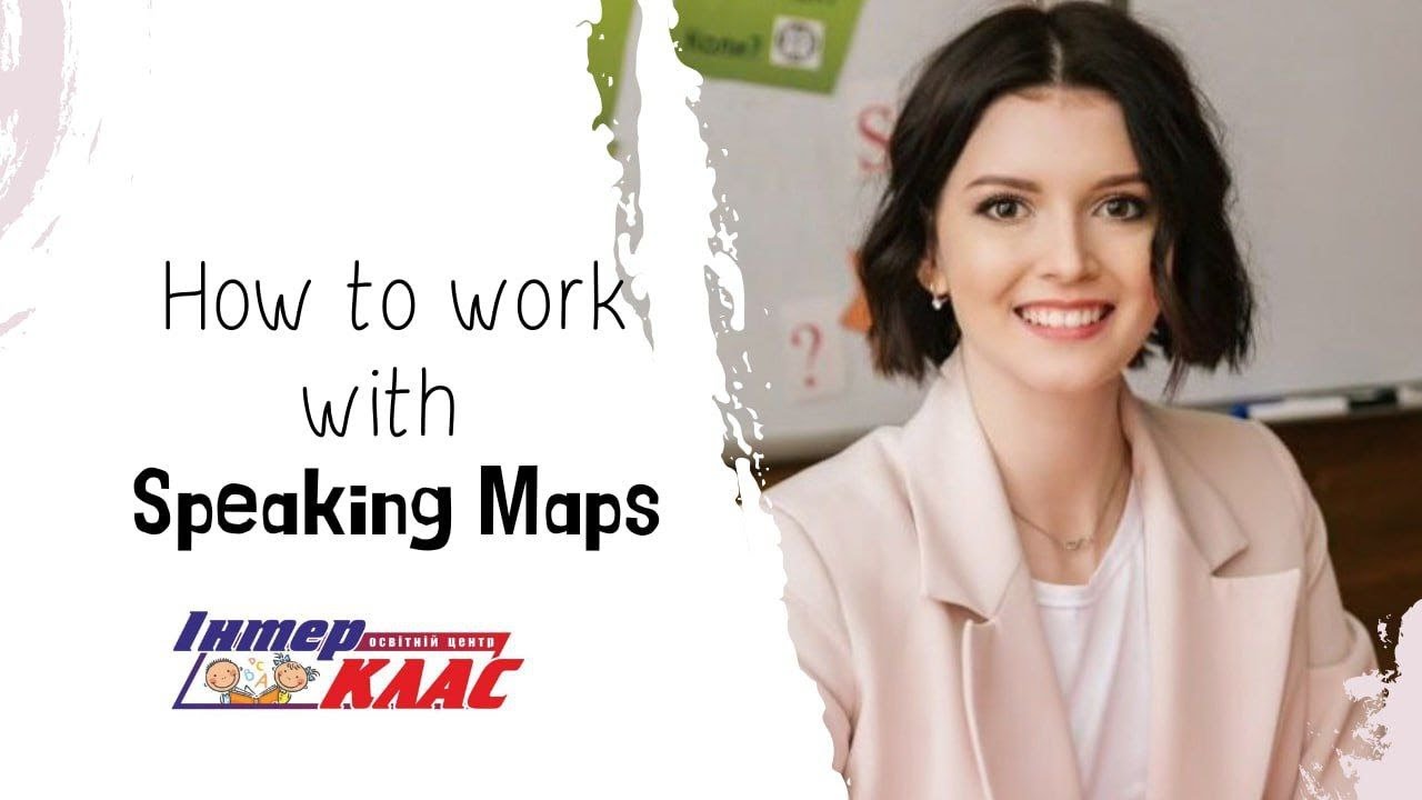 How to Work with Speaking Maps at Level 1 - YouTube