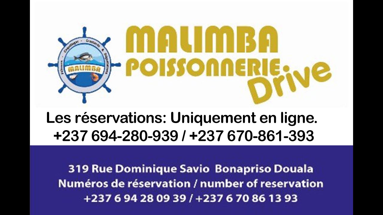 LANCEMENT DE MALIMBA POISSONNERIE DRIVE - YouTube