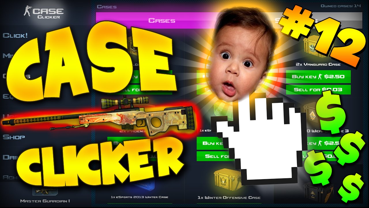 CSGO CASE CLICKER - DRAGON LORE!!!! (CASE CLICKER) #12 - YouTube