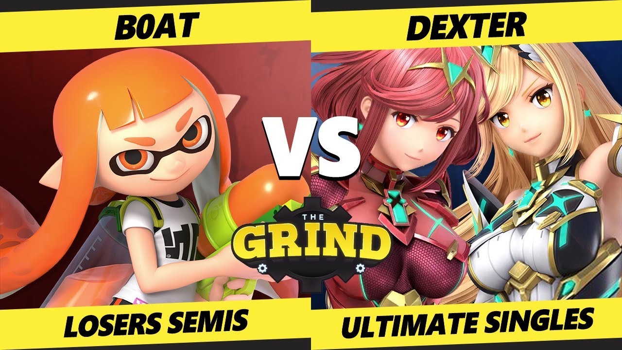 The Grind 272 Losers Semis - B0at (Inkling) Vs. Dexter (Pyra Mythra ...