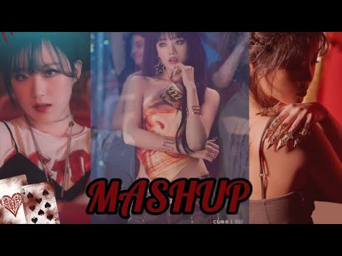 (G)I-DLE MASHUP - QUEENCARD x NXDE x LION x OH MY GOD x TOMBOY x SEÑORITA - YouTube Music