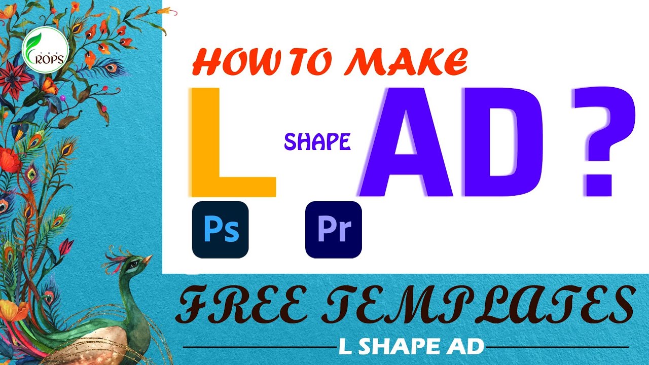 How To Make L Shape Advertisement on Any Editing Software | தமிழ் ...