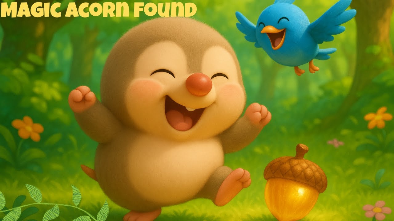 The Magical Acorn Dance Party | Fun Animal Friends Adventure for Kids ...