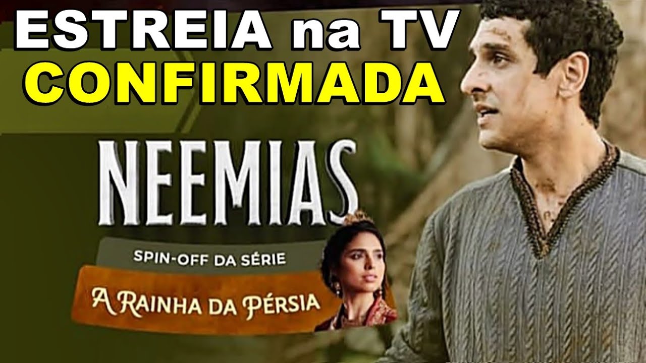 Saiba Quando ESTREIA a Minissérie Bíblica NEEMIAS na RECORD - YouTube