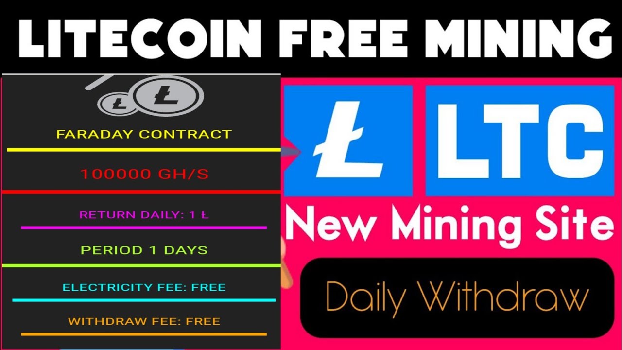 free mining site no minimum withdraw | Litecoin Mining Site Today ...