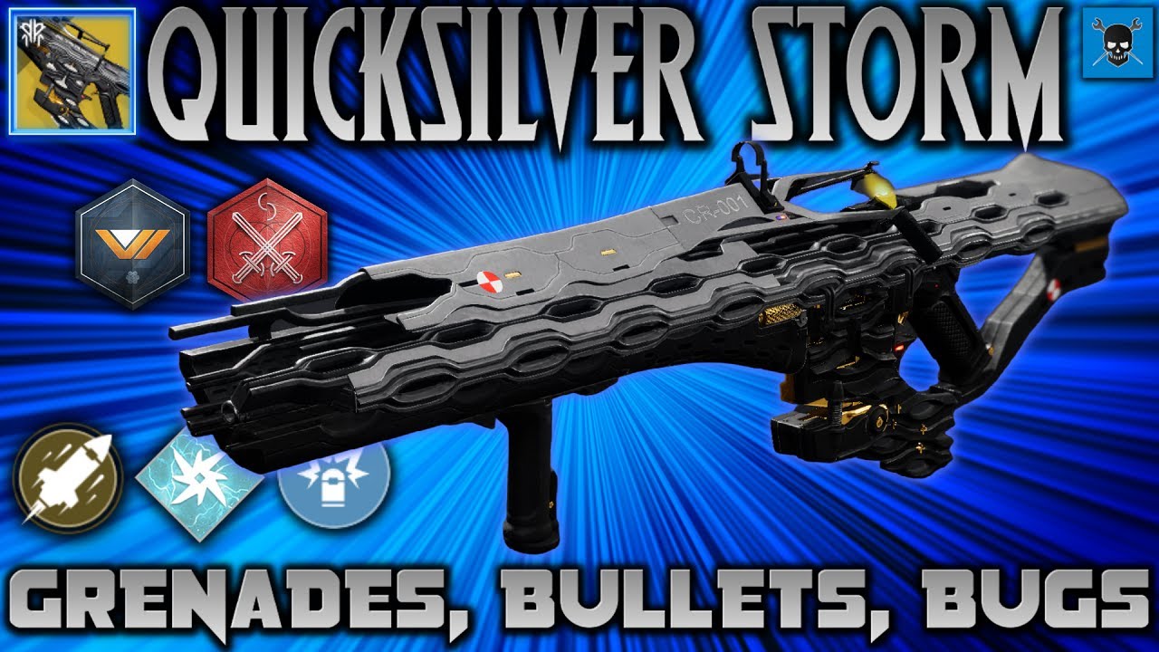 QUICKSILVER STORM [Destiny 2 Arc 3.0] Strong, Unique, Partly Disabled ...