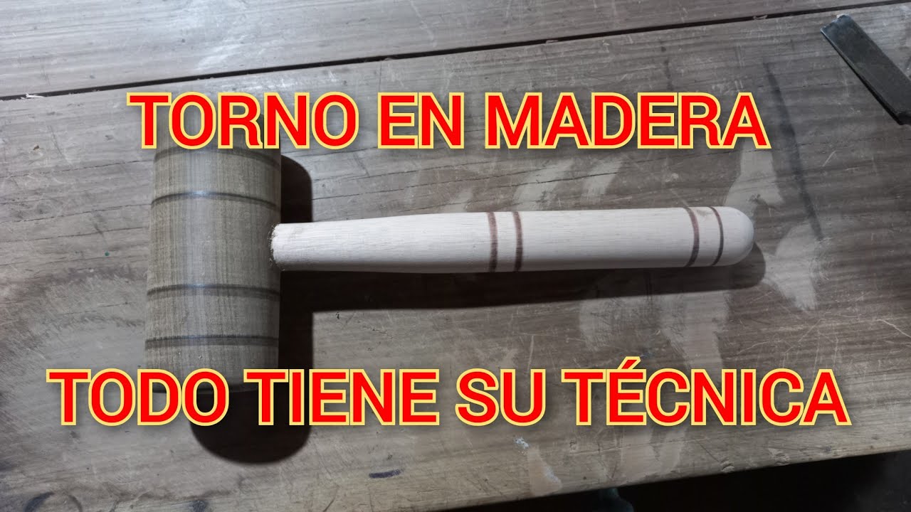 COMO TORNEAR MASETA DE MADERA TODO TIENE SU TÉCNICA - YouTube