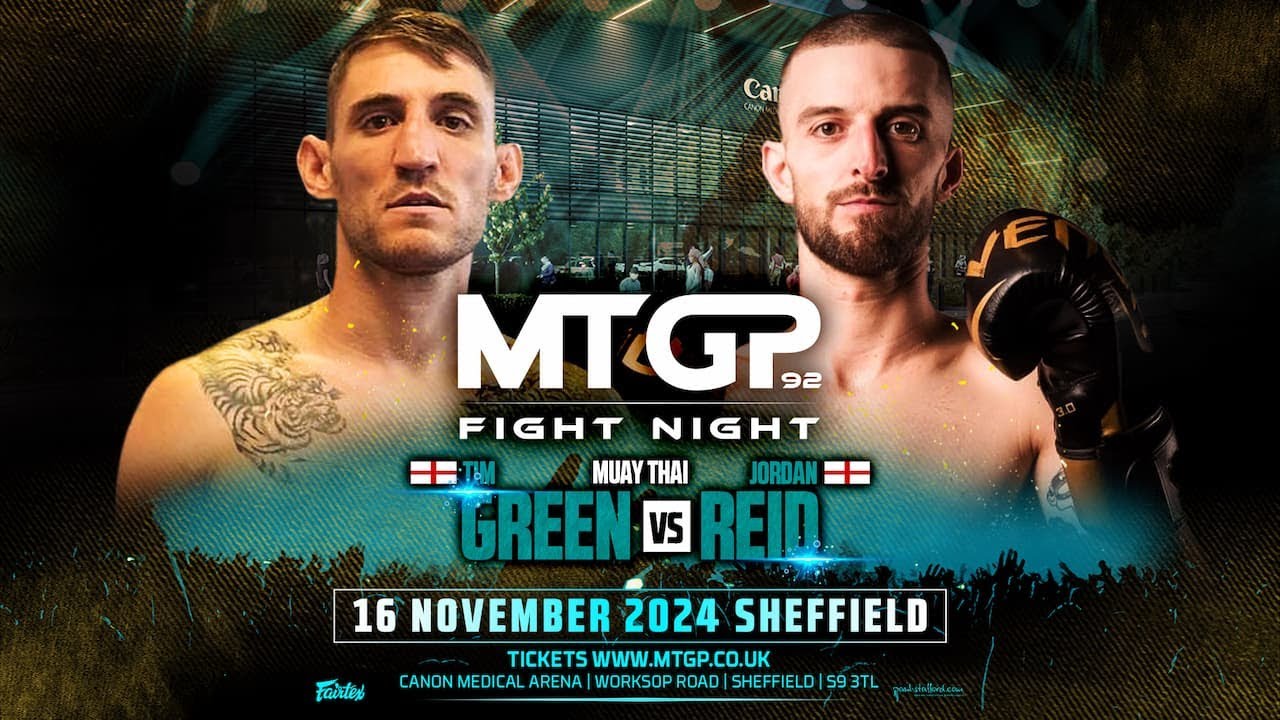 Tim Green vs Jordan Reid // MTGP Fight Night 92 // 16.11.2024 ...