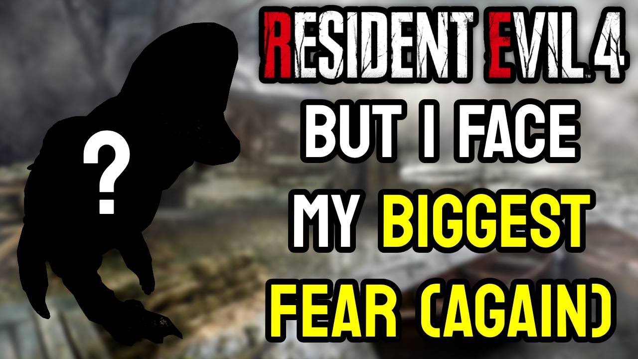 Facing My Biggest Fear in Resident Evil Again... - YouTube
