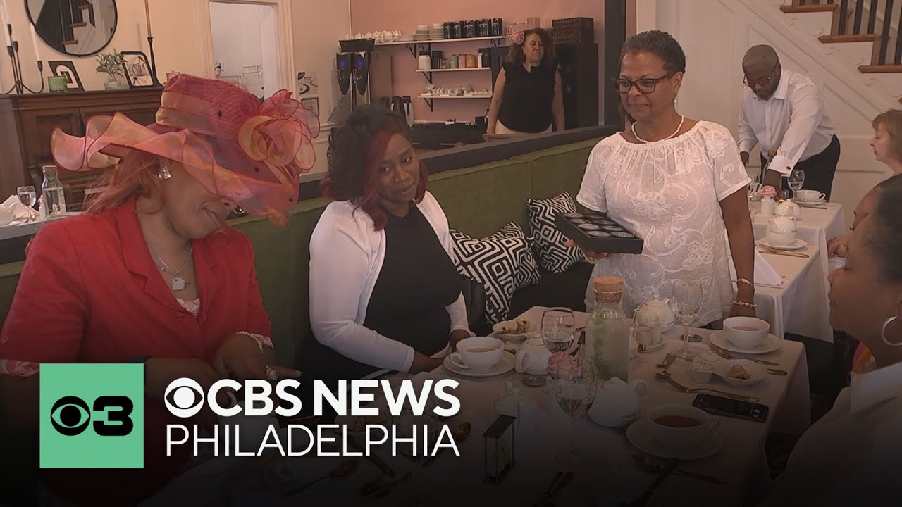 Akwaaba Tea Salon brings sips and serenity to West Philadelphia - YouTube