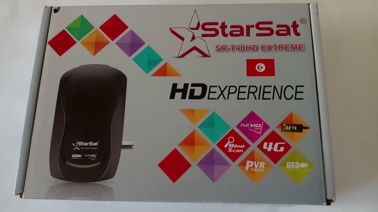 Starsat T40 HD Extreme unboxing - YouTube