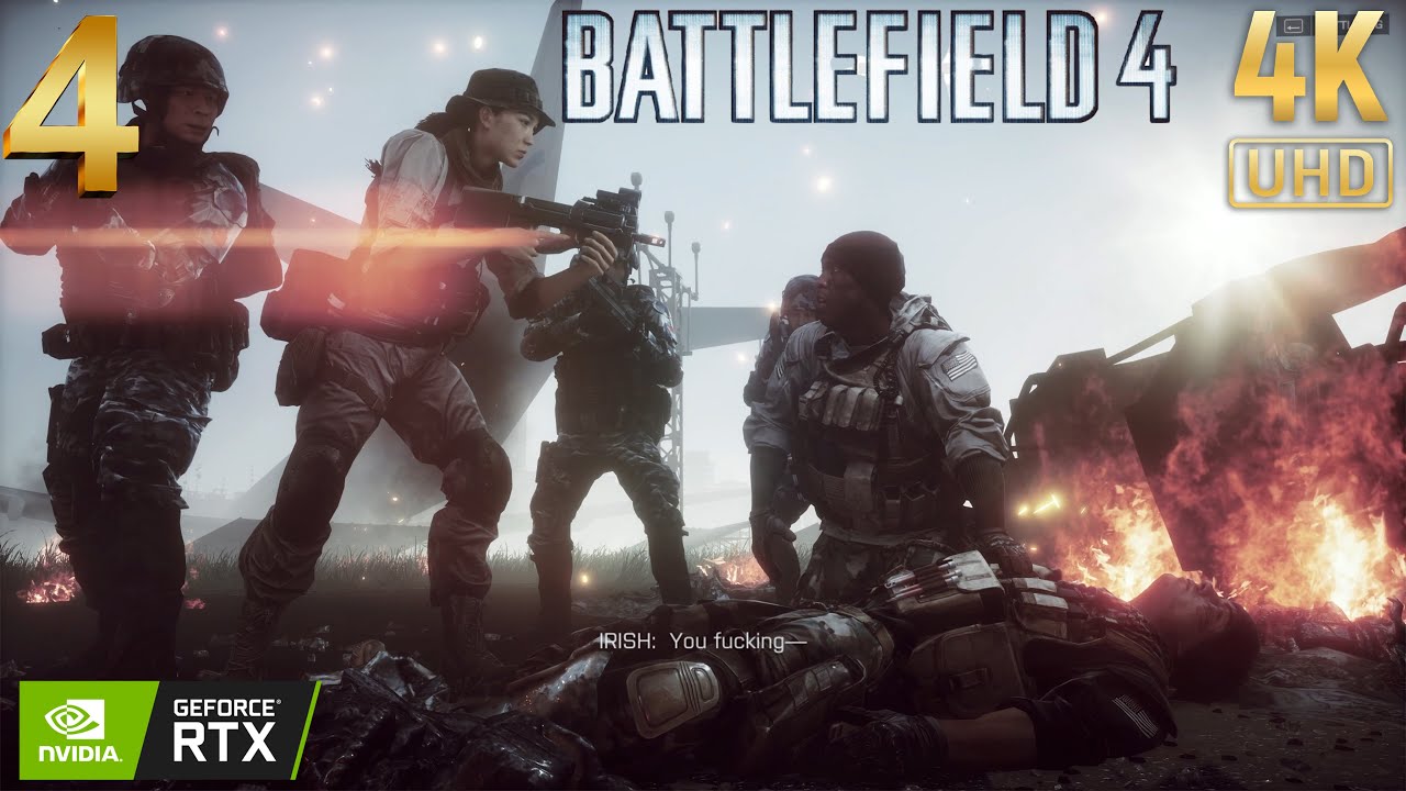 Battlefield 4 Gameplay Part 4 [Realistic Ultra Graphics]:[4k 60fps] -No ...