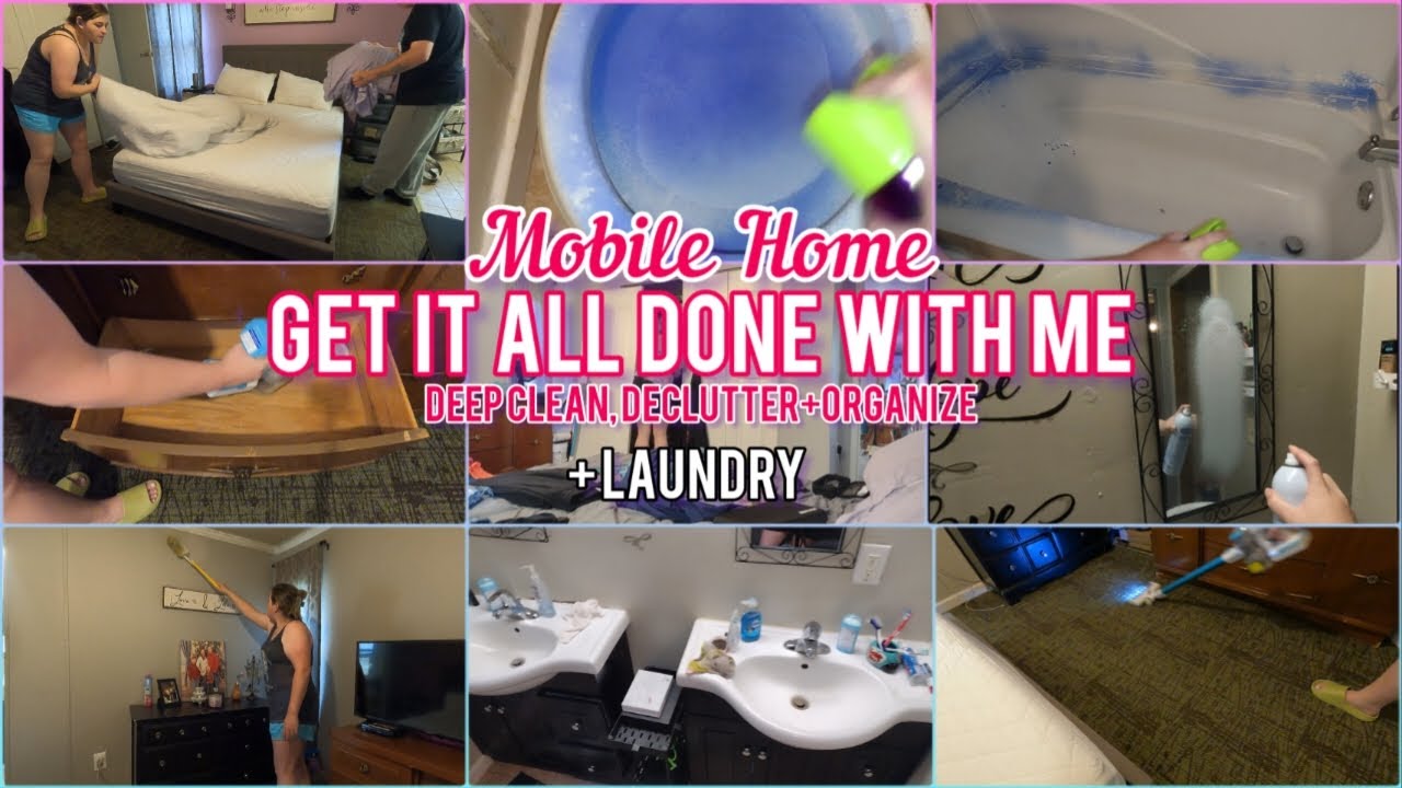 Mobile Home Clean Declutter + Organize Super Satisfying | Speed ...