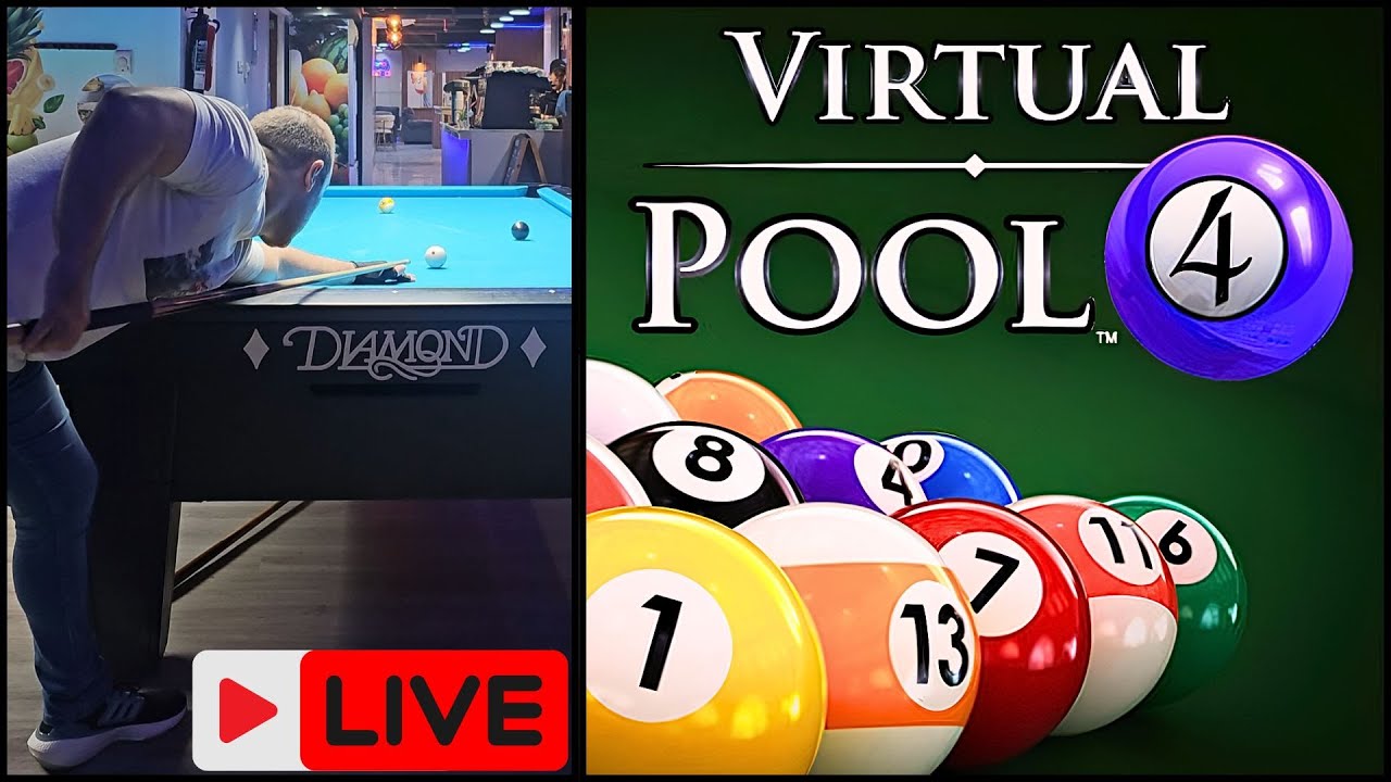 World Pool Championship GAMEPLAY: Virtual Pool 4 - Matchroom Pool ...