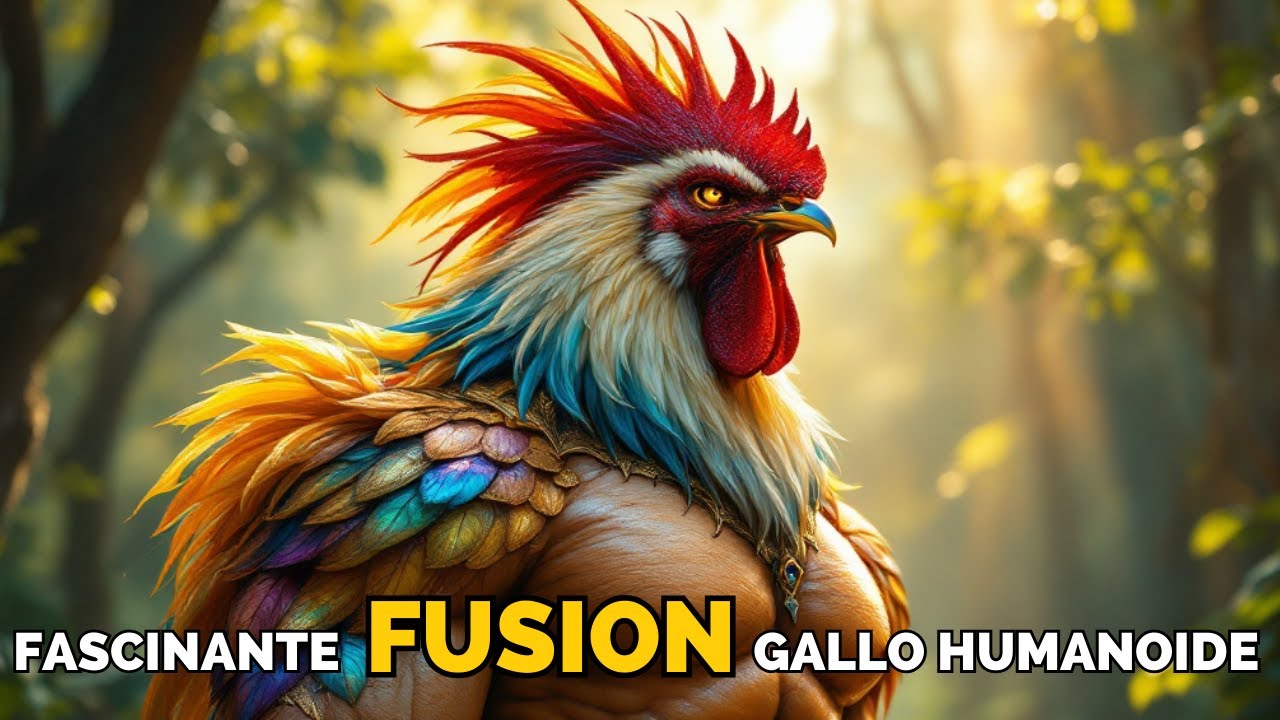 Gallo humanoide | humanoid rooster. - YouTube