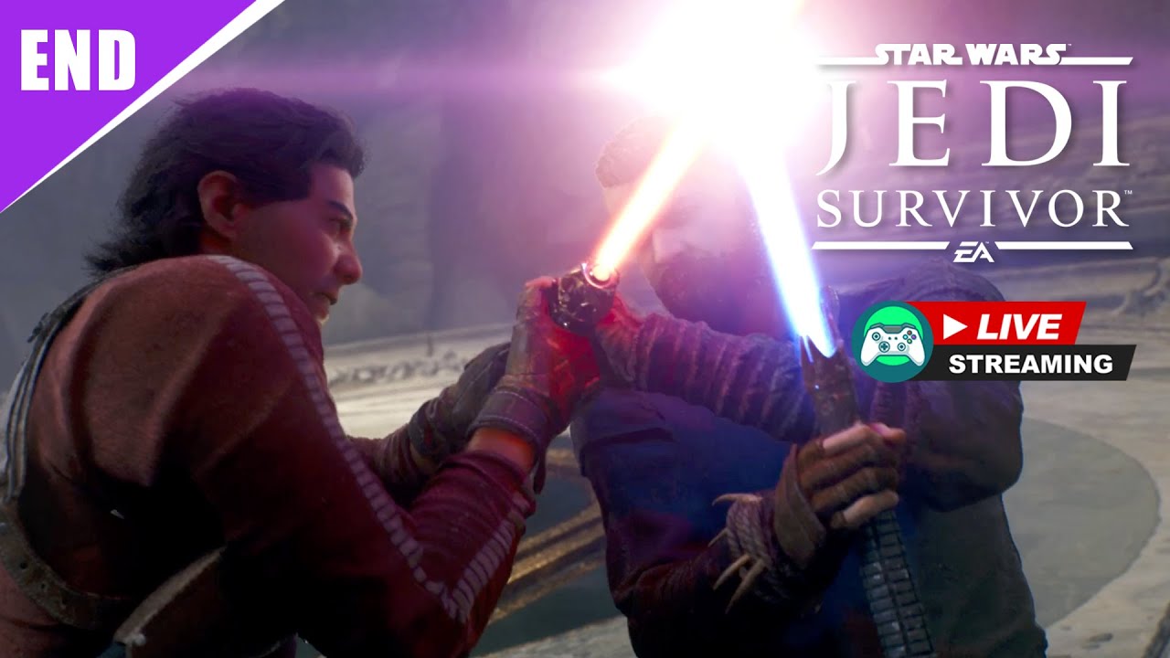 PS5 Streaming | Star Wars : Jedi Survivor | END | เฮียแว่นเล่นเกม Here ...